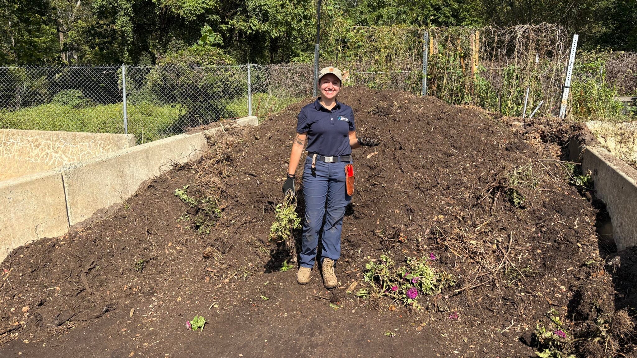 City Horticulture Crew Turns Yard Waste into Valuable Compost | City of ...